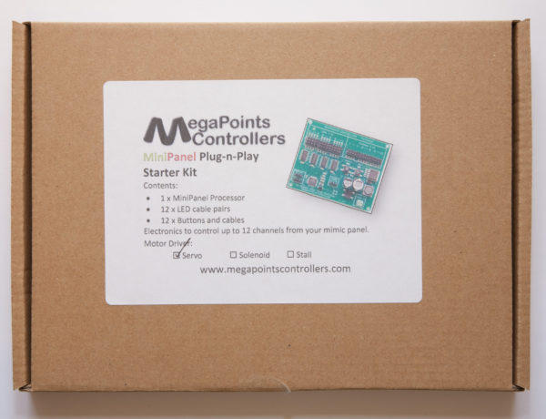 MiniPanel Processor Starter Kit – Solenoid edition – MegaPoints Controllers