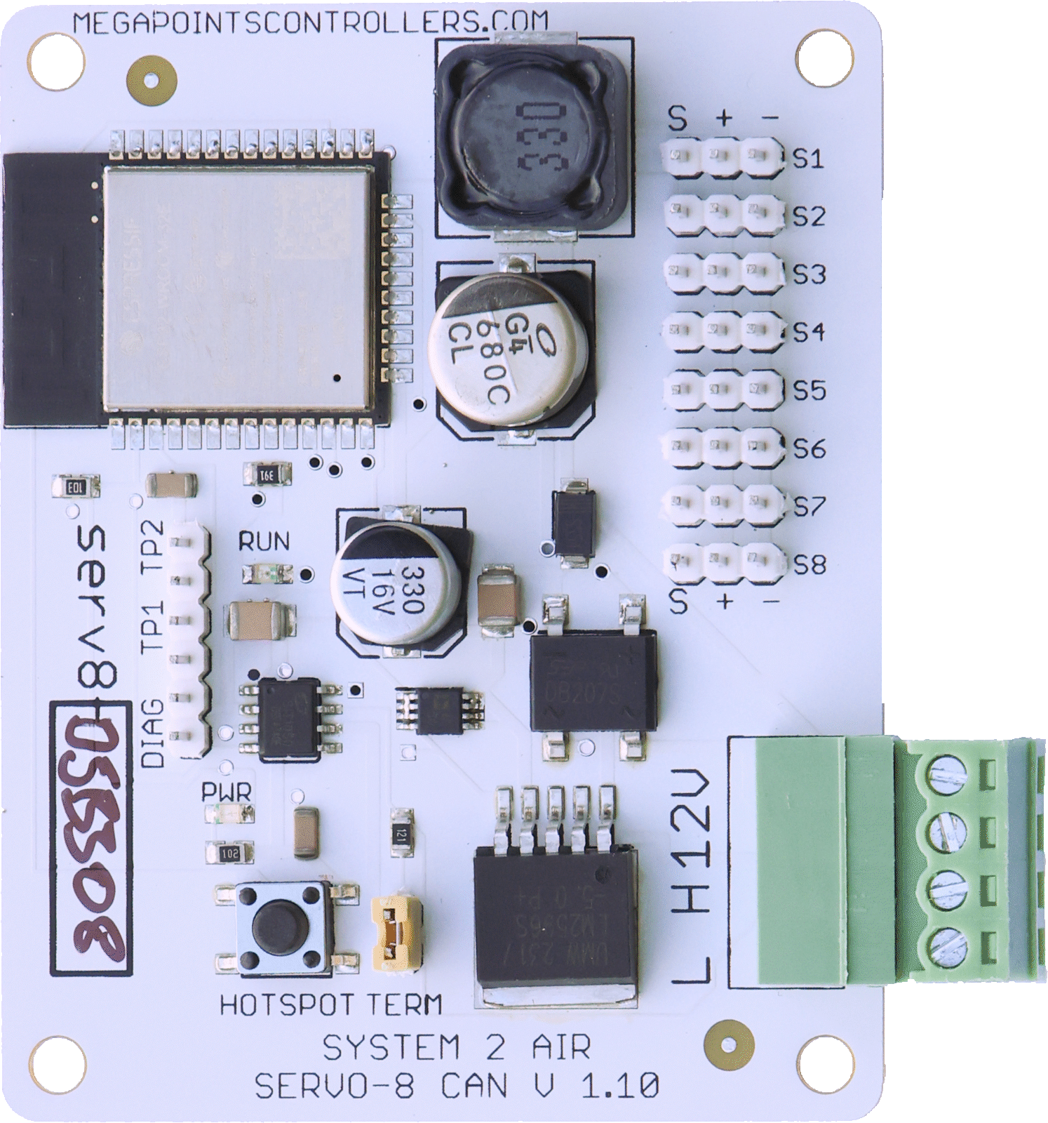 System2 Servo Driver – MegaPoints Controllers
