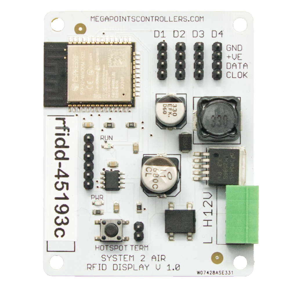 System2 RFID Quad Display – MegaPoints Controllers