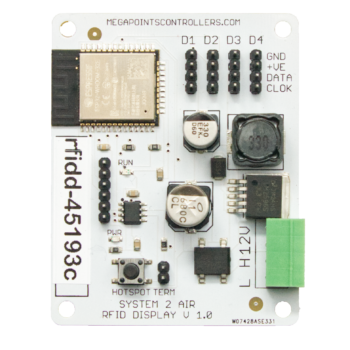 System2 RFID Quad Display – MegaPoints Controllers