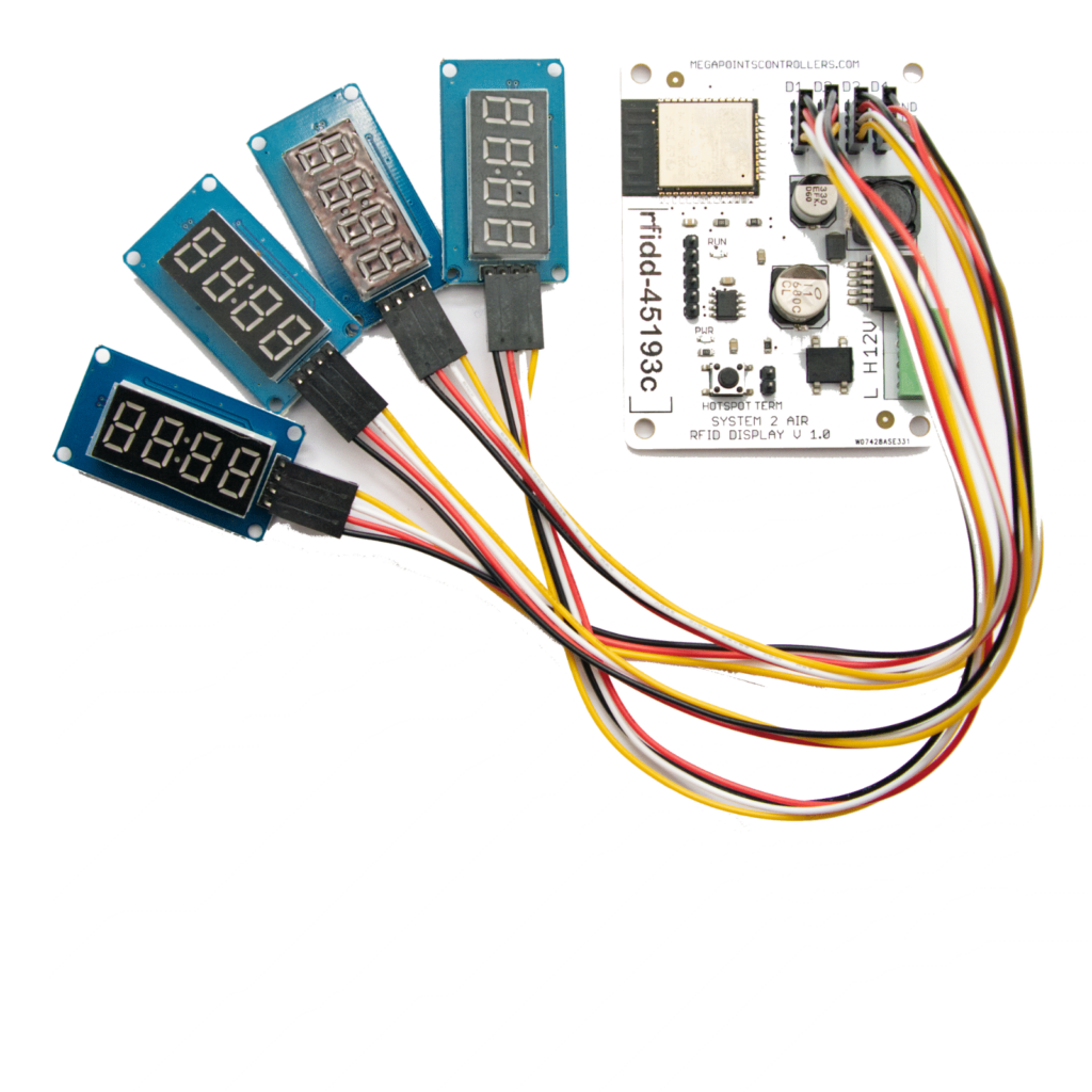 System2 RFID Quad Display – MegaPoints Controllers