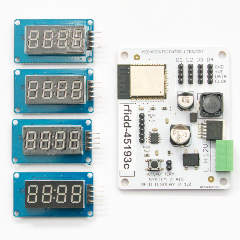 System2 RFID Quad Display – MegaPoints Controllers
