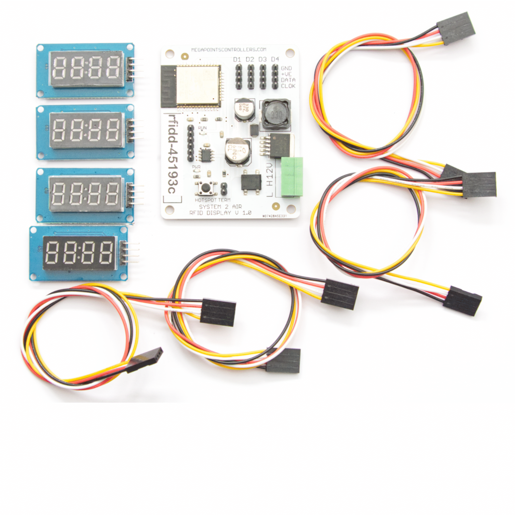 System2 RFID Quad Display – MegaPoints Controllers