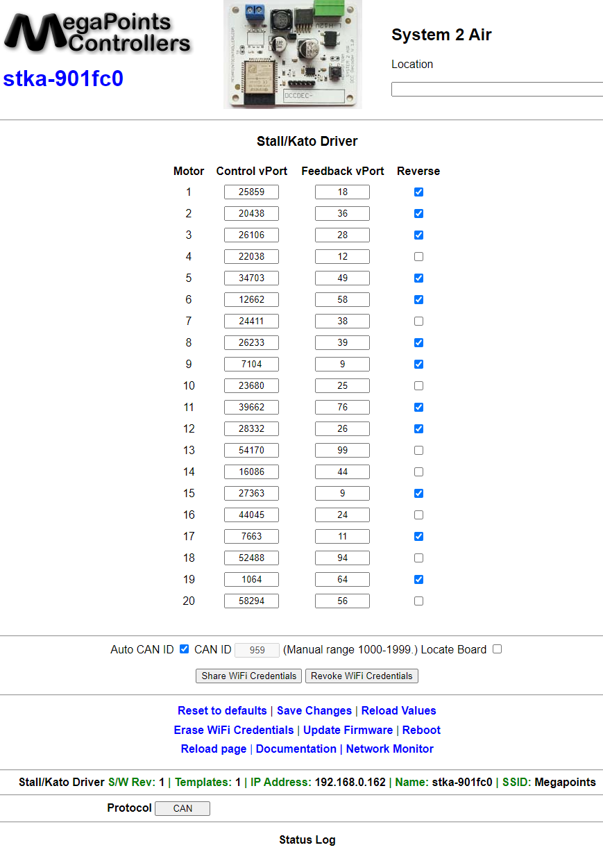 System2 Programmatically Generated Code Megapoints Controllers