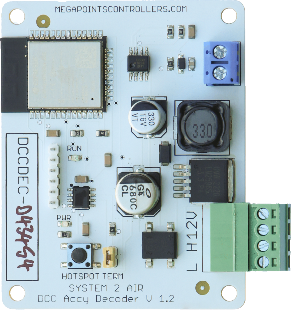 System2 DCC Accessory Decoder – MegaPoints Controllers