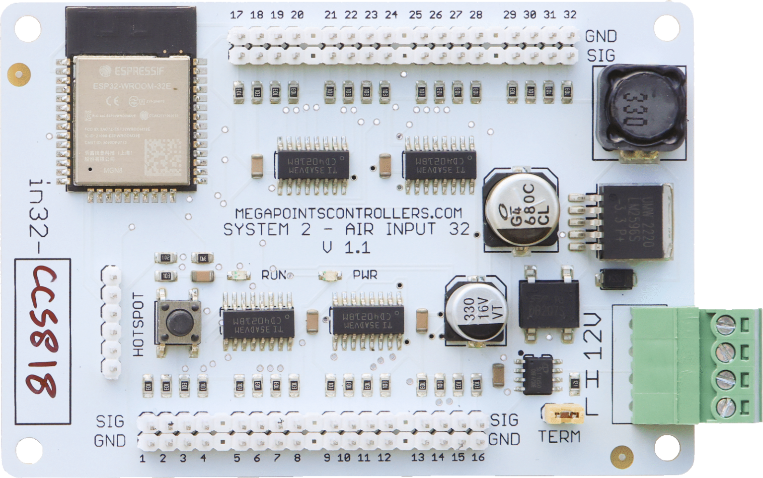 System2 Input 32 Megapoints Controllers