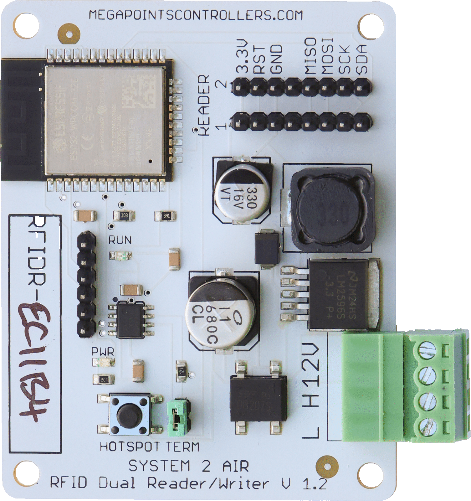 System2 RFID Dual Reader – MegaPoints Controllers